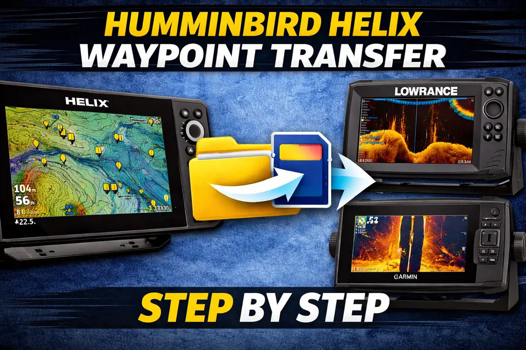 How to Export Waypoints from Humminbird to Lowrance or Garmin ...